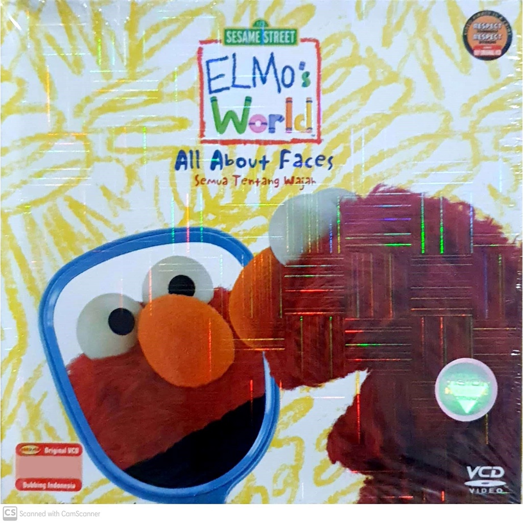 Jual Sesame Street Elmo's World: All About Faces | VCD Original ...