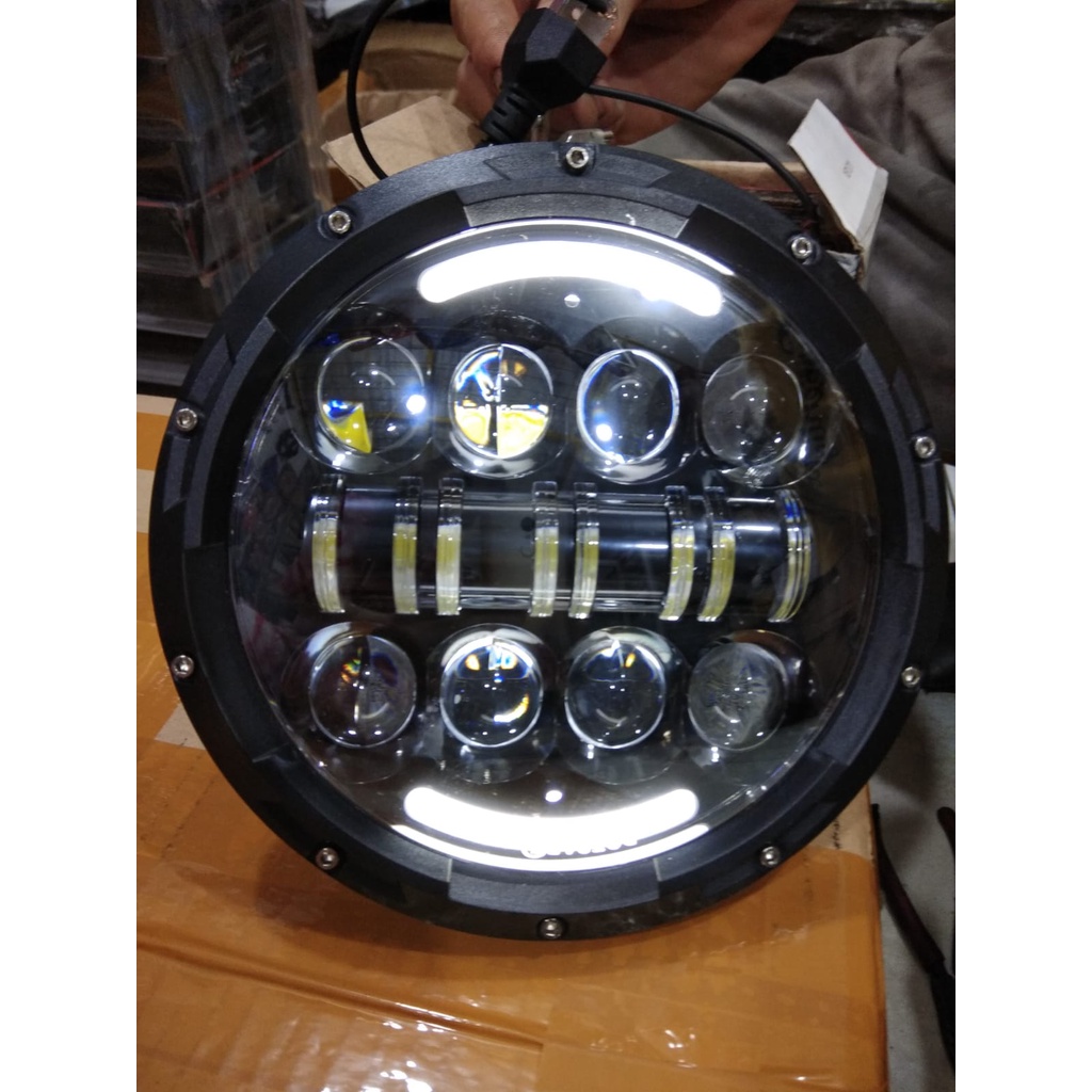 Jual LAMPU DMAKER DAYMAKER 7 INCI COCOK FOR VIXION CB 150 VERZA TIGER ...