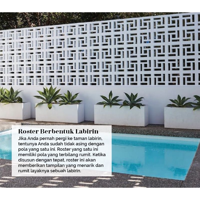 Jual ROSTER//BETON//MINIMALIS//DEKORASI//RUANGAN//PAGAR//RUMAH//DINDING ...
