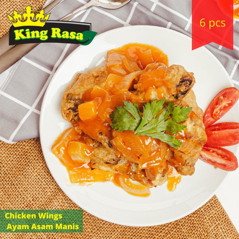 Jual Chicken Wing Asam Manis Ayam Asam Manis Ayam Kuluyuk 550 gr ...