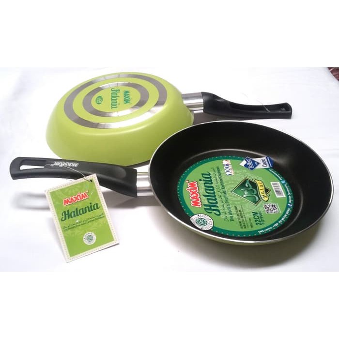 Jual Teplon MAXIM New Halania Frypan 18 cm | 20 cm Berbahan Teflon Non ...
