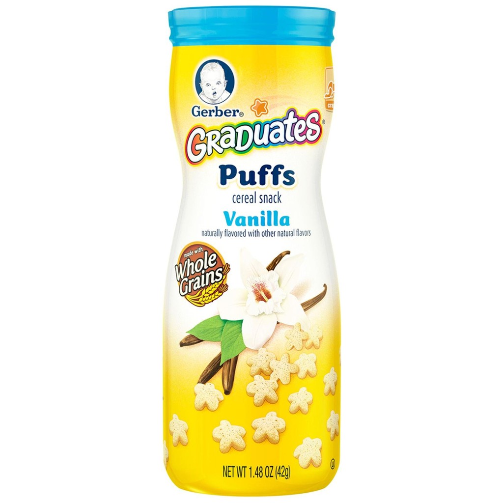 Jual Dijual Gerber Puff Gerber Graduates Puffs Rasa Vanilla Snack ...