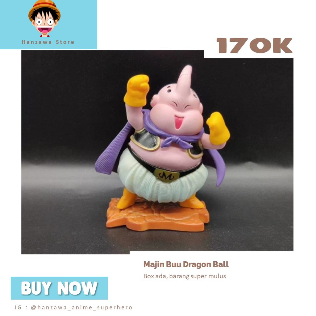 Jual Majin Buu Dragon Ball Fat Majin Boo Rise Hand Action Figure ...