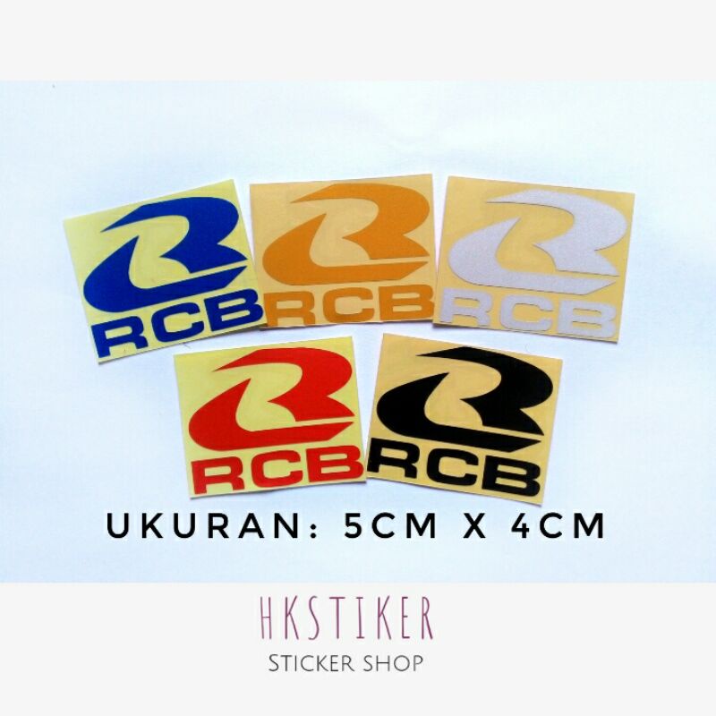 Jual Stiker Cutting RCB Logo Kecil Cutting Sticker Untuk Sticker Motor ...