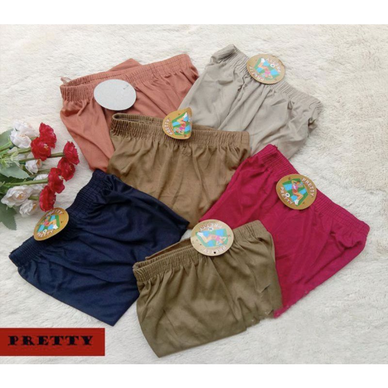 Jual shot lapisan anak/abg merk pretty.. S-xxL [R²] | Shopee Indonesia
