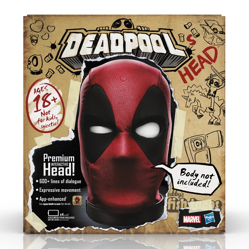 Jual MARVEL Legends Deadpool Premium Interactive Head | Shopee Indonesia
