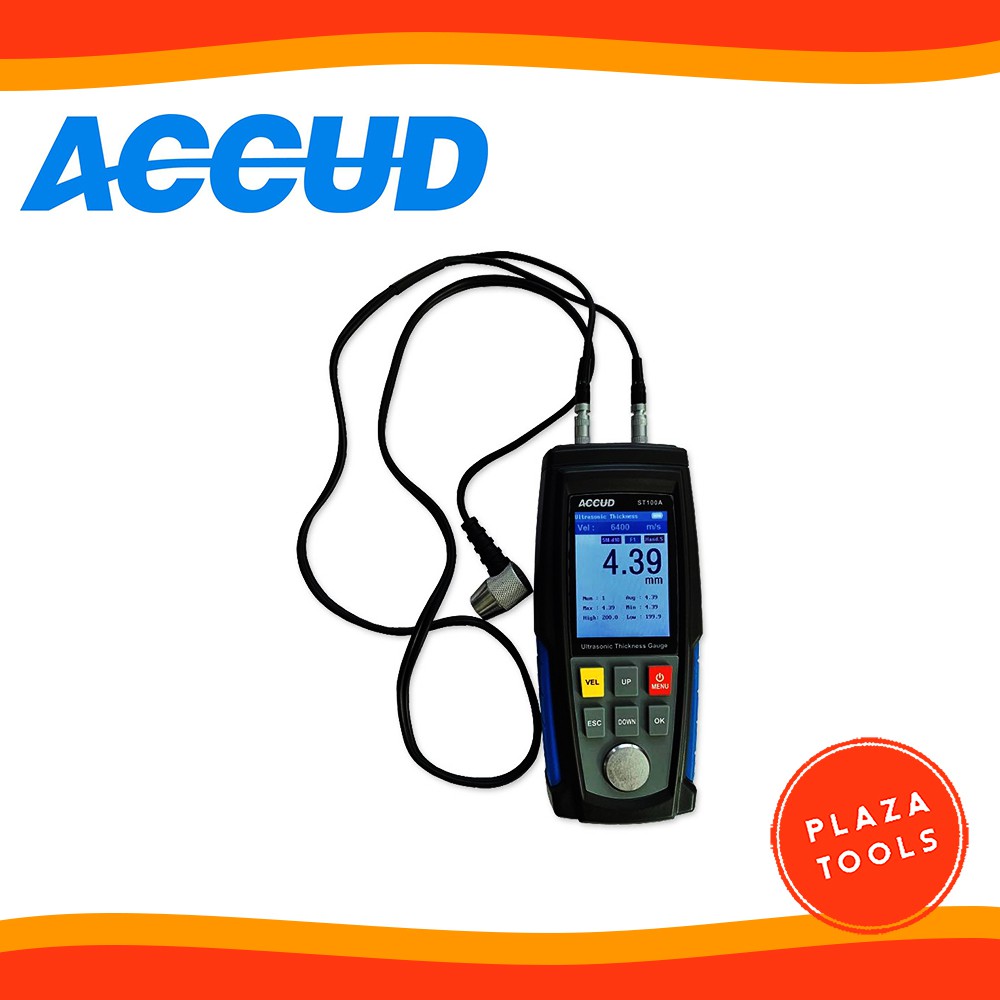 Jual Alat Ukur Ketebalan Pipa ACCUD ST100A Ultrasonic Thickness Gauge ...