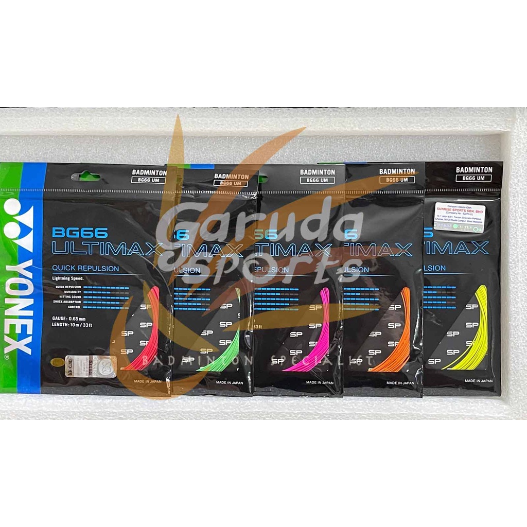 Jual Senar Badminton Yonex BG 66 Ultimax / Yonex String BG 66UM / BG66 ...