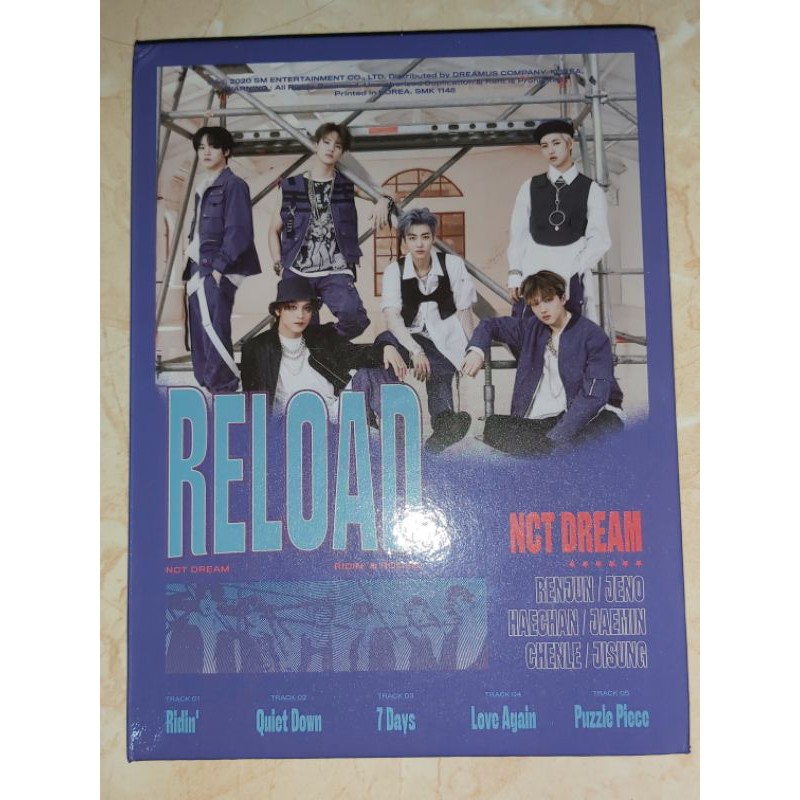 Jual [BOOKED] Album Only NCT Dream Reload Rollin Ver. + Roll Poster ...
