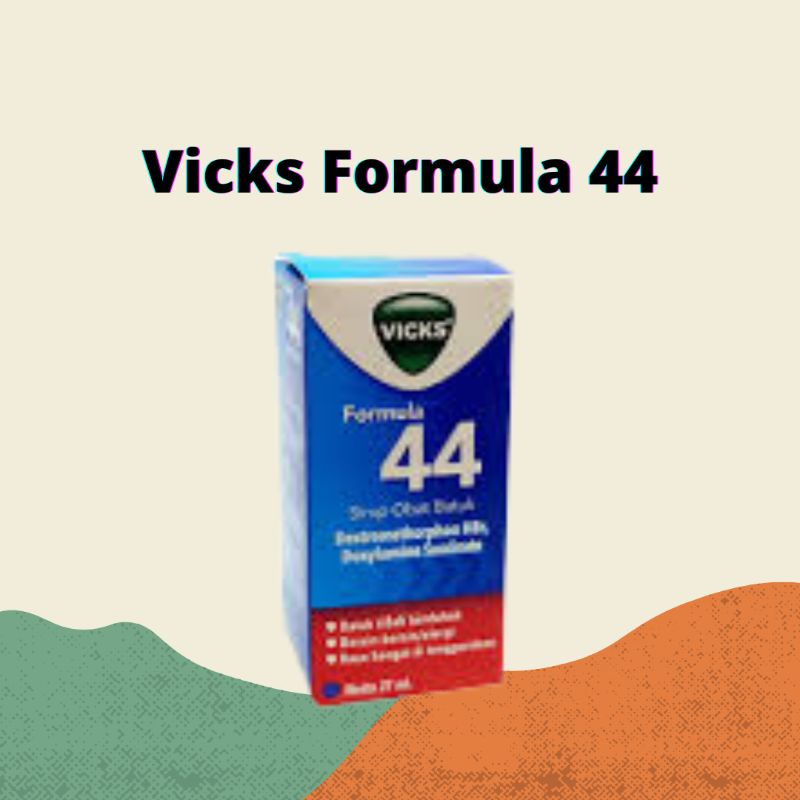 Jual VICKS FORMULA 44 SIRUP 27 ML | Shopee Indonesia