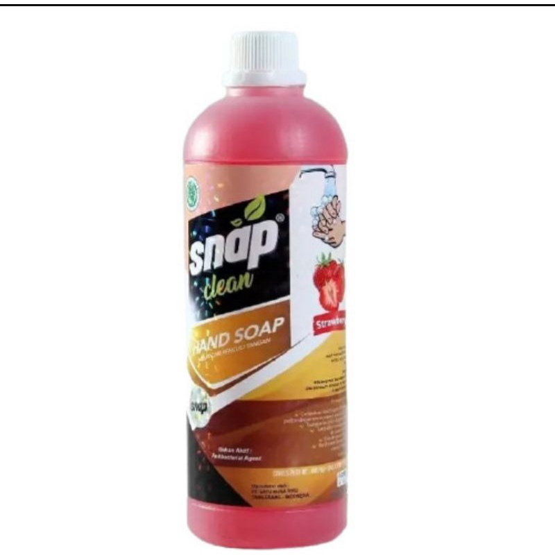 Jual sabun cuci tangan hand soap snap clean 1L | Shopee Indonesia