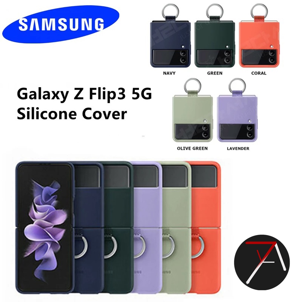 Jual Samsung Galaxy Z Flip 3 Flip3 5g Silicone Full Cover Soft Case