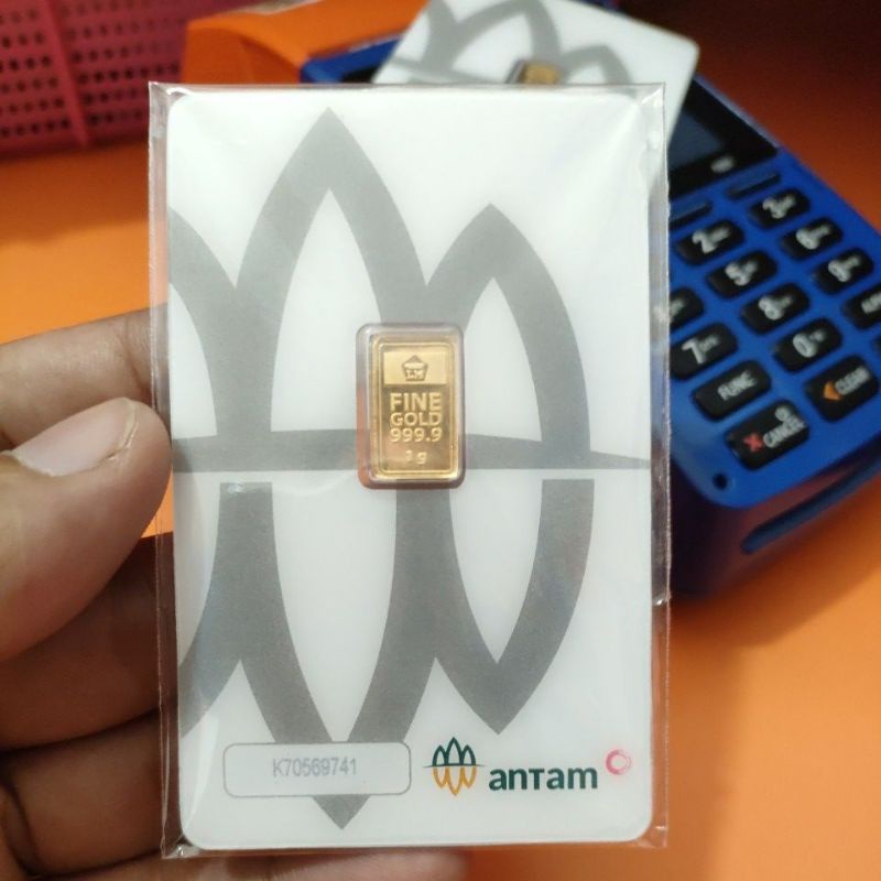 Jual LM Logam Mulia Antam 1 Gram Certicard | Shopee Indonesia