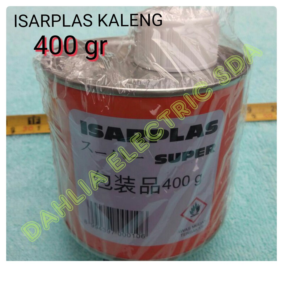 Jual LEM PVC ISARPLAS KALENG 400Gr | Shopee Indonesia