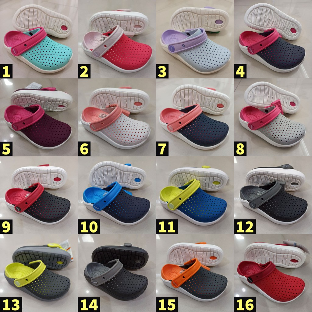 Jual Crocs Anak / Sepatu Sandal Anak / Crocs Literide / Crocs Kids ...
