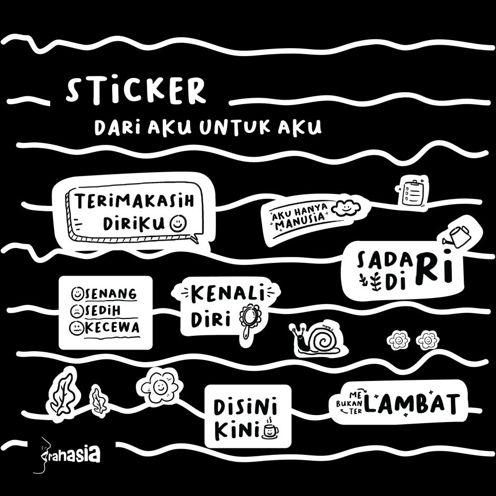 Jual RAHASIA Sticker Pengingat / Stiker | Shopee Indonesia
