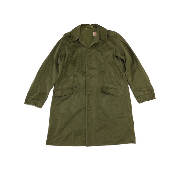Jual vintage overcoat parka danish army denmark military not parka ...