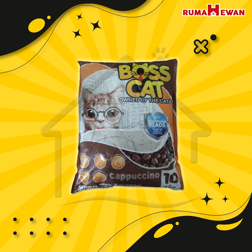 Jual Pasir Gumpal Boss Cat Litter 10 Liter Pasir Kucing Bosscat Setara Markotop 10L | Shopee ...
