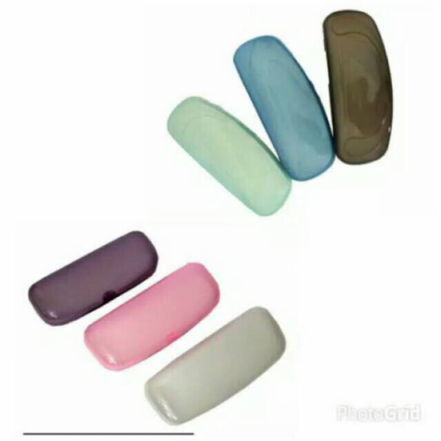 Jual Case kacamata plastik warna random ( kualitas biasa ) | Shopee ...