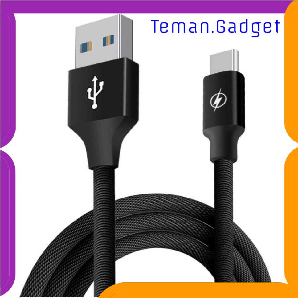 Jual TG-A1 Liquid Soft Kabel Charger USB Type C 2.4A 3 Meter - SM220 ...