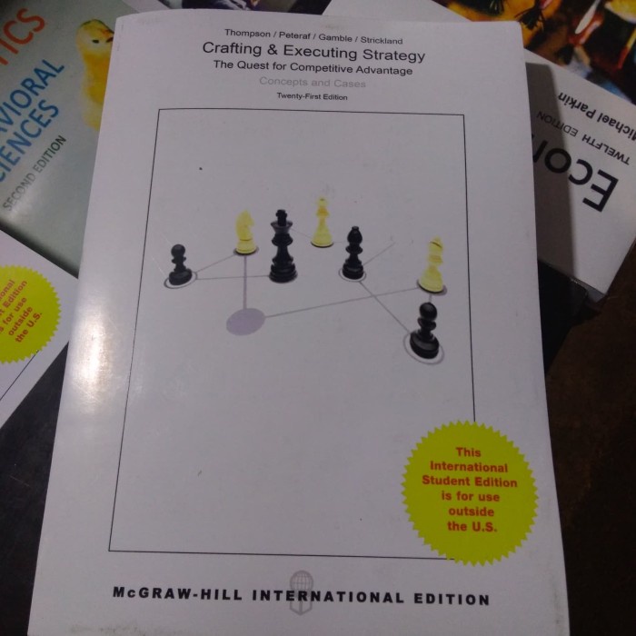 Jual crafting and executing strategy twenty-first edition | Shopee Indonesia