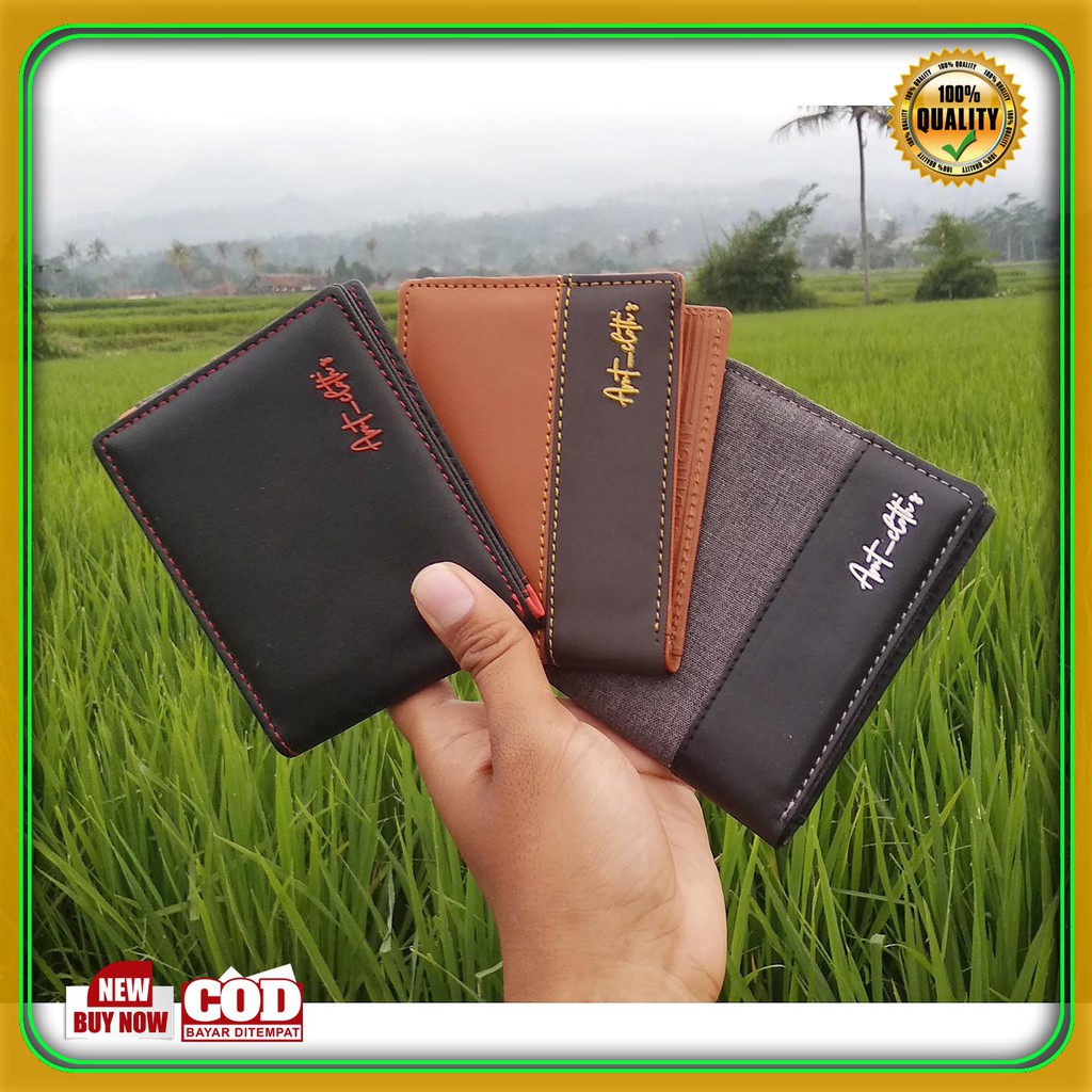Jual DOMPET MURAH FASHION PRIA Merek AMT Cloth's | Shopee Indonesia