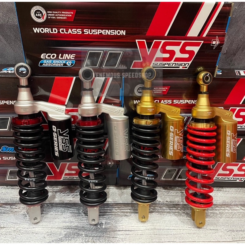 Jual Shockbreaker Shock Tabung YSS G-Plus 300MM Mio Beat / 330MM Vario ...