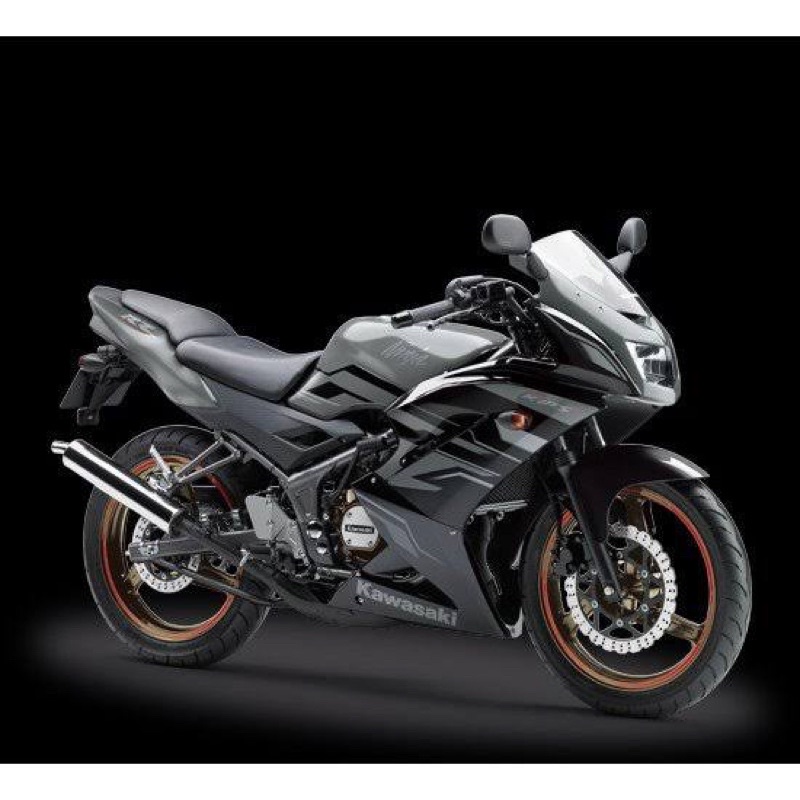 Jual Stiker striping ninja rr new 2014 2015 abu abu original | Shopee ...