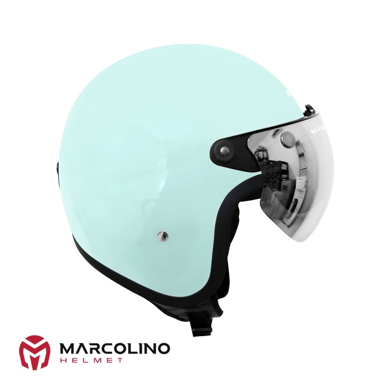 Jual Helm Bogo Retro Marcolino Pastel Tosca SNI Half Bubble | Shopee ...