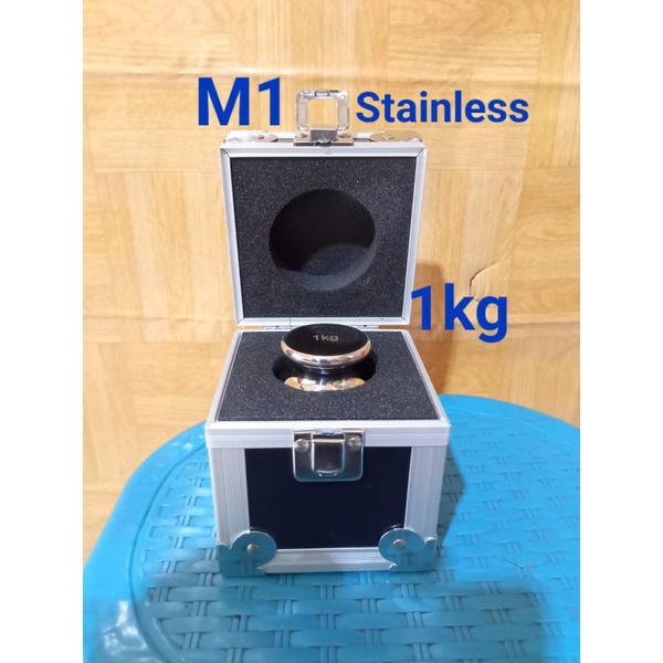 Jual Batu Timbangan M1 1kg atau Anak Timbangan M1 1kg stainless | Shopee Indonesia