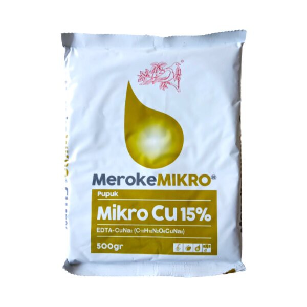 Jual Meroke Mikro Cu EDTA 500gr Tembaga 15% Pupuk Nutrisi Hidroponik ...