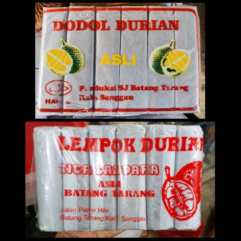 Jual Lempok - Dodol Durian TIGA SAUDARA asli Batang Tarang 1KG | Shopee ...