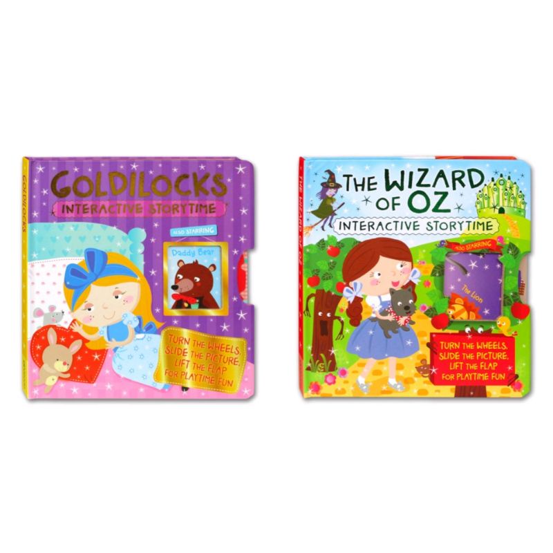 Jual Goldilocks The Wizard of Oz Interactive Storytime Board Books ...