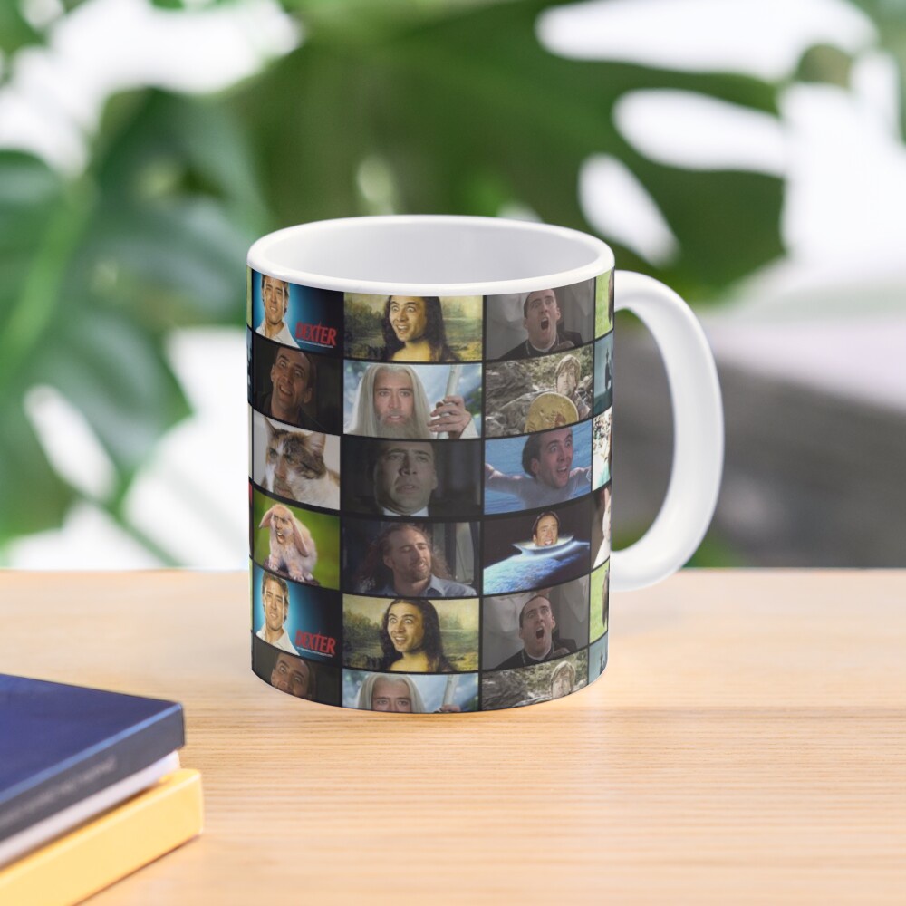Jual Mug Nicolas Cage Rage Memes | Shopee Indonesia