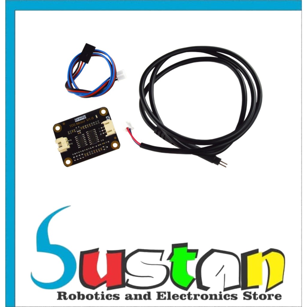 Jual DFROBOT SEN0244 GRAVITY ANALOG TDS SENSOR METER COMPATIBLE FOR ARDUINO | Shopee Indonesia