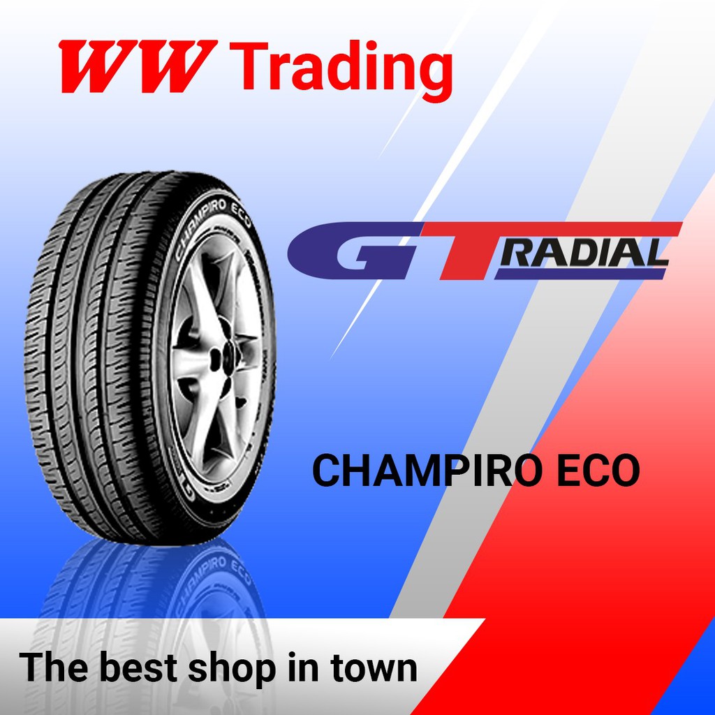Jual BAN GT RADIAL CHAMPIRO ECO 165/65 R14/ 165 65 14 | Shopee Indonesia