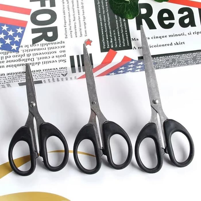 Jual Gunting Kertas Hitam Stainless | Shopee Indonesia