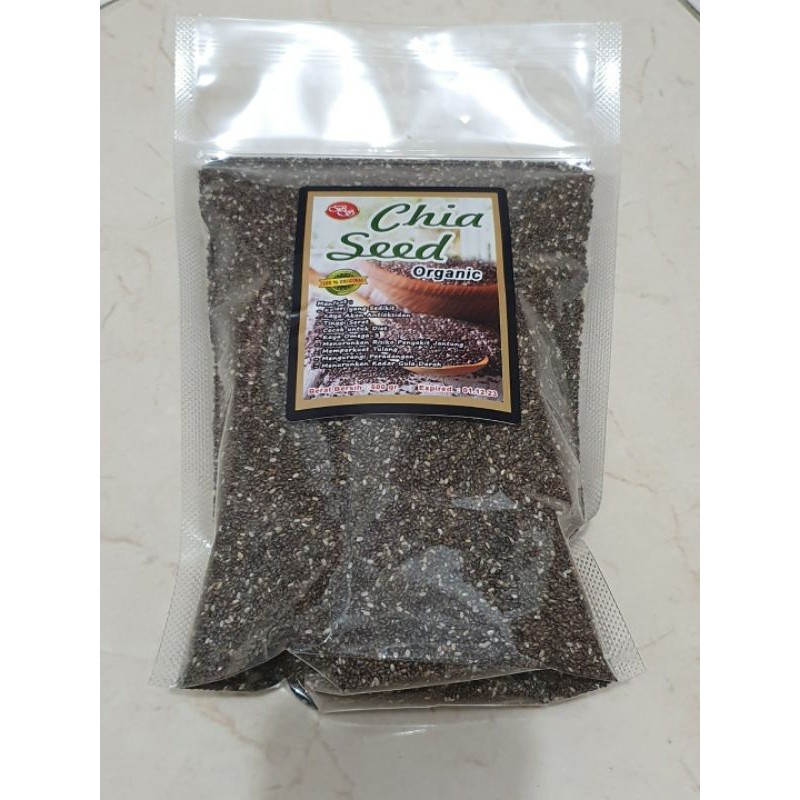 Jual biji chia seed 500gr chia seed organic | Shopee Indonesia