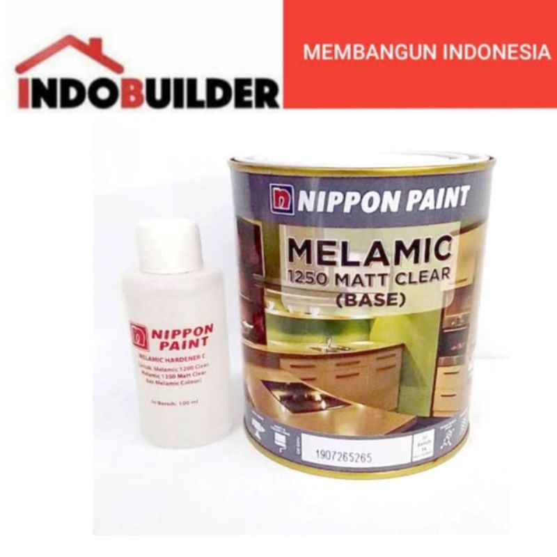 Jual NIPPON PAINT MELAMIC 1250 CLEAT MATT DOFF 1 KG VERNIS KAYU ...