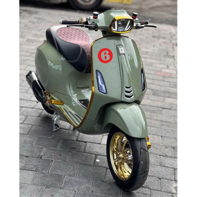 Jual STICKER NOMOR BULAT CUSTOM CUTTING SEICOLATE STICKER MOTOR CUSTOM ...