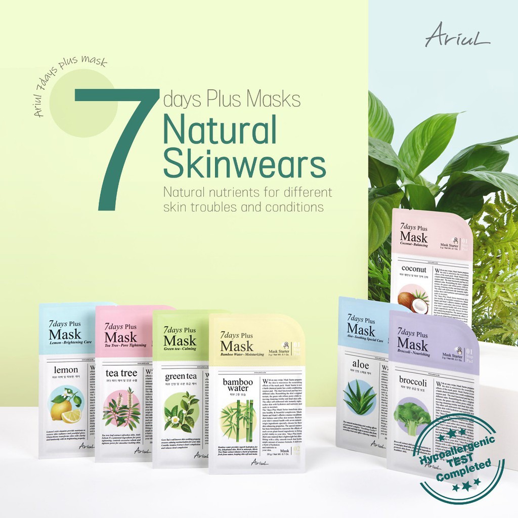 Jual Ariul 7 Days Plus Mask | Shopee Indonesia