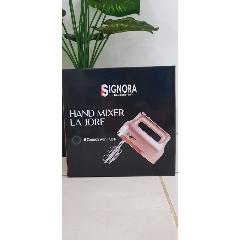 Jual Signora Hand Mixer La Jore 400 Watt | Shopee Indonesia