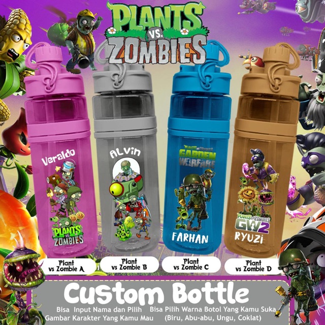 Jual BOTOL MINUM CUSTOM GAMBAR | Shopee Indonesia