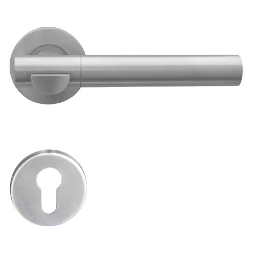 Jual Solid Lever Handle Stainless Steel HRE 61.69 US32D | Shopee Indonesia