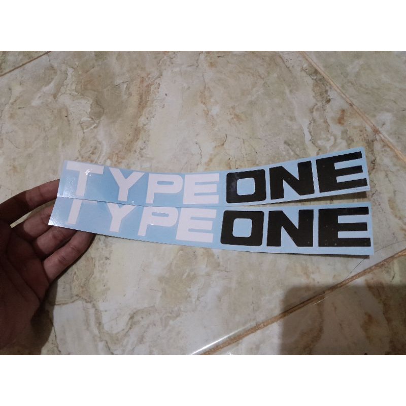 Jual sticker JDM TYPE ONE Panjang | Shopee Indonesia