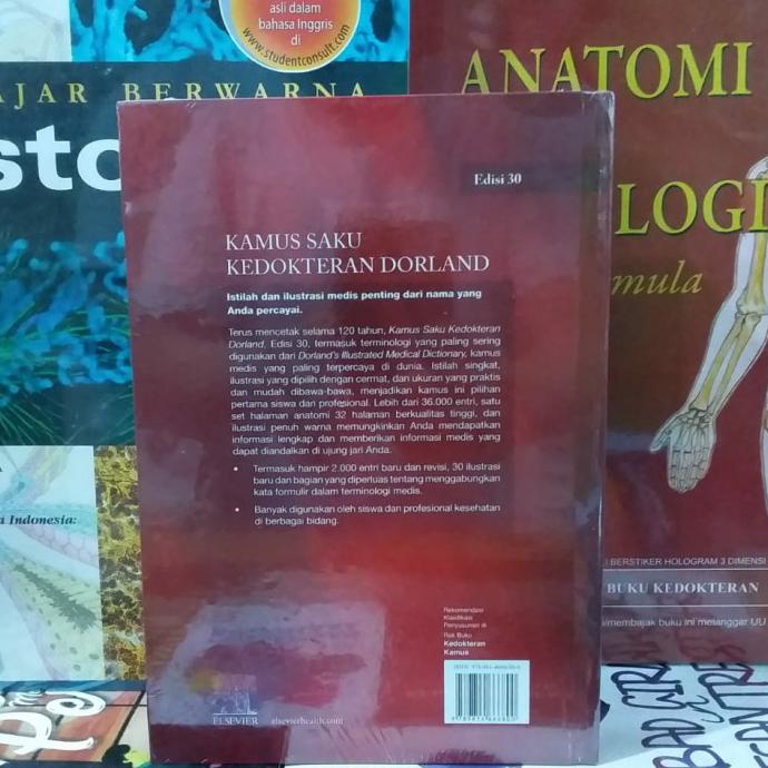Jual PROMO buku kamus kedokteran dorland edisi 30 original Kamus ...