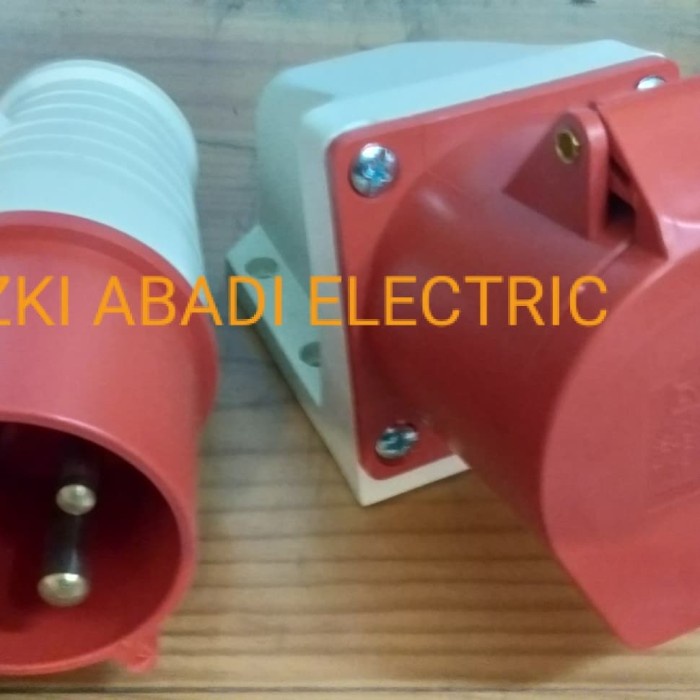 Jual plug socket industri 4 pin 16 Amp | Shopee Indonesia