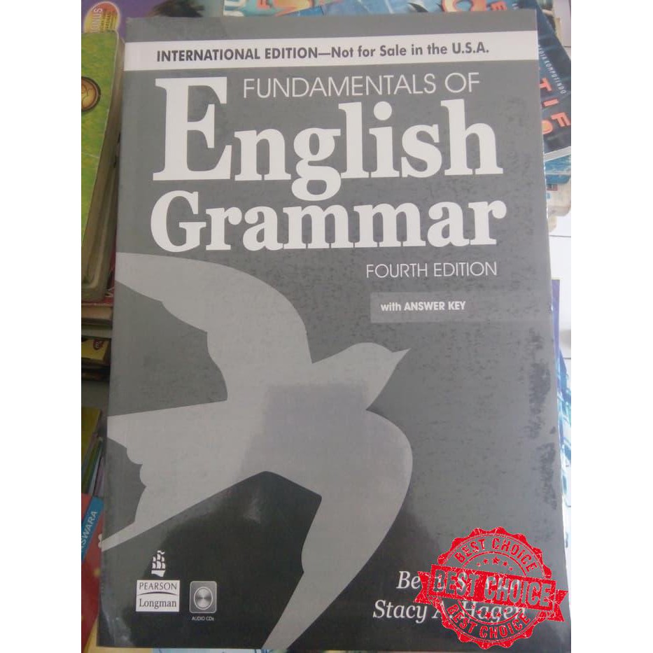 Jual FUNDAMENTAL OF ENGLISH GRAMMAR With Answer Key ed 4 - BETTY AZAR ...