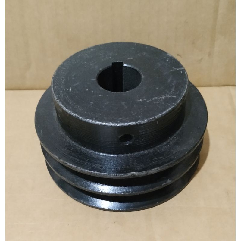 Jual Puli Pulley B2/A2 - 4 inch as 19 20 22 24 25 28 30 32 34 35 38 40 ...