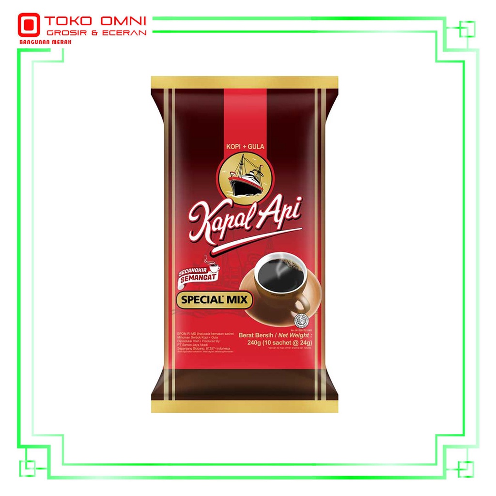 Jual KAPAL API SPESIAL MIX BAG 10X24g | Shopee Indonesia
